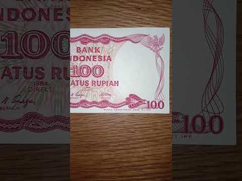Indonesia 100 rupiah from 1984