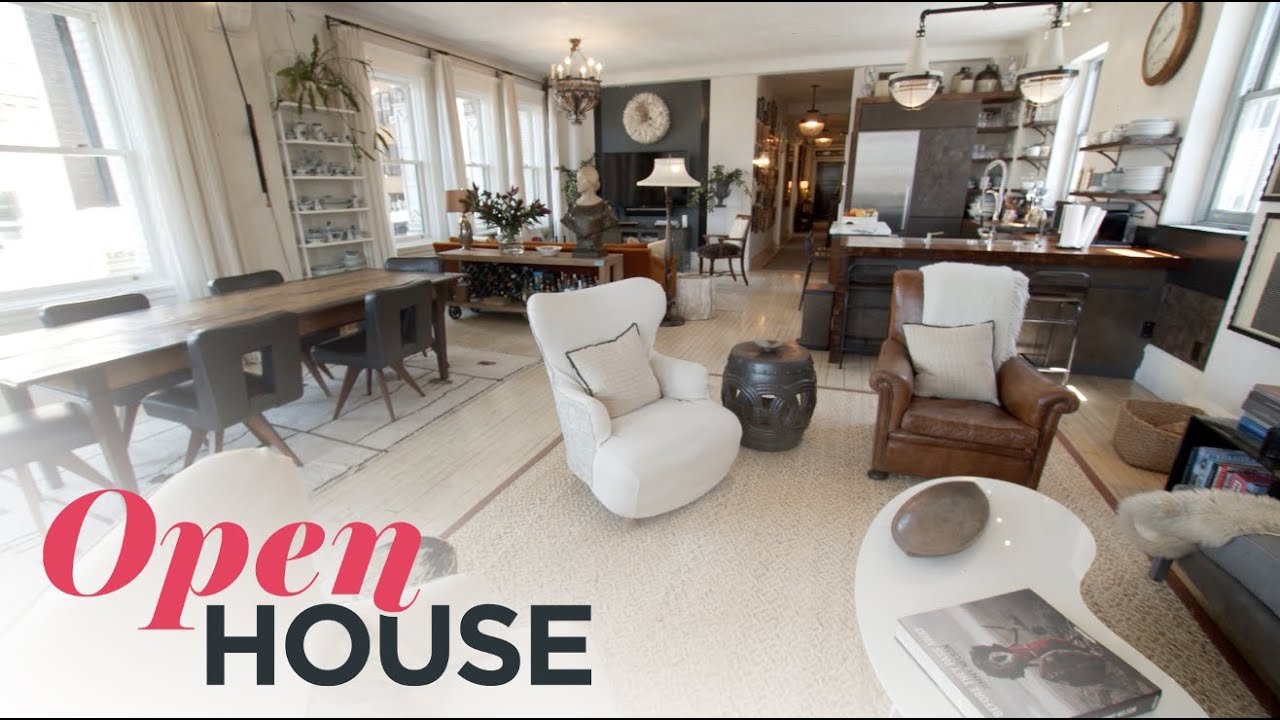 Designer Katie Leede’s Cozy Loft Space in SoHo | Open House TV