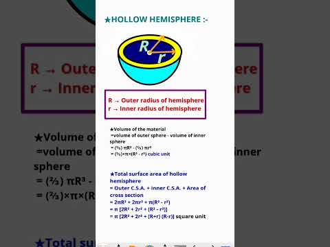 hollow hemisphere