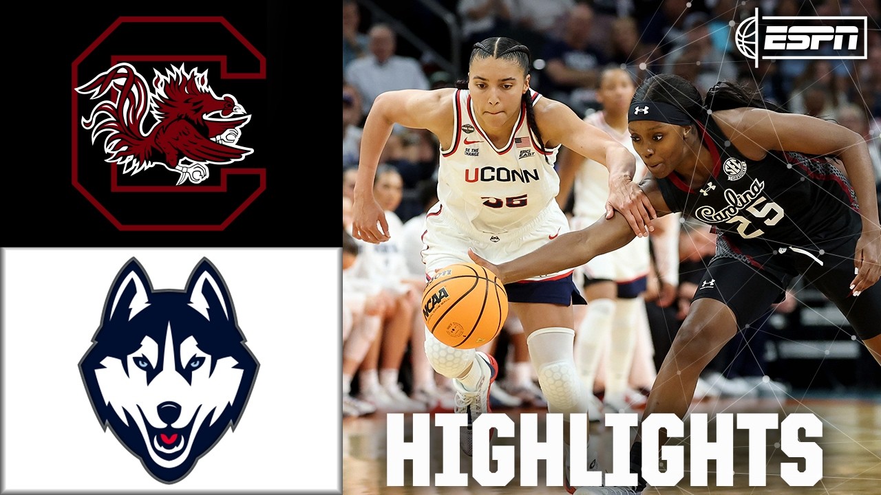 2026 Final Four: South Carolina vs. UConn | Full Game Highlights | ESPN College Basketball