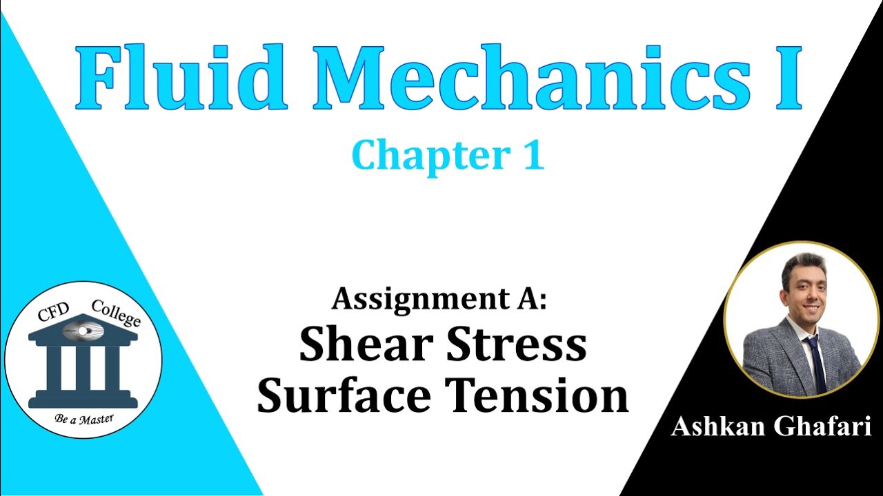 Fluid Mechanics Viscosity Problems | Chapter 1 Introduction | Assignment A