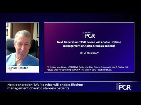 Next generation TAVR device will enable lifetime management of AS patients - EuroPCR 2021