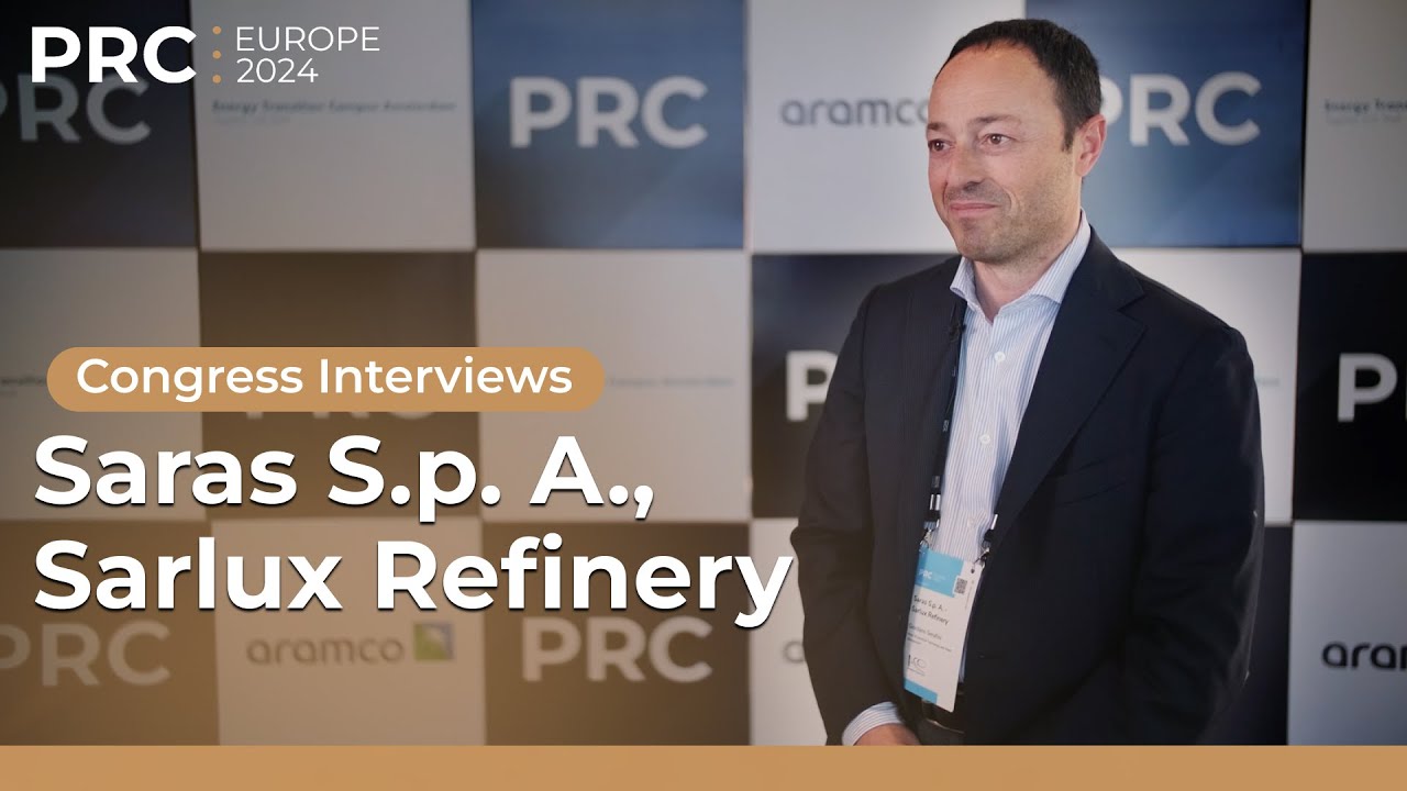Saras S.p. A.: Refinery Strategy in the Energy Transition | Giordano Serafini | PRC Europe 2024