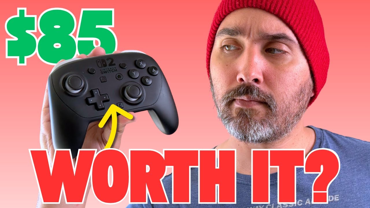 Is the Switch 2 Pro Controller Really Worth $85?