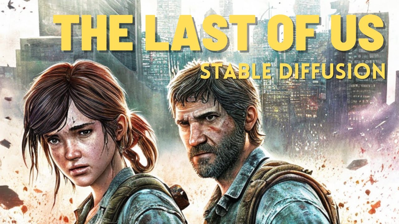 Stable Diffusion work - Ellie and Joel (The Last of Us)
