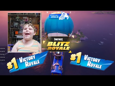 Victory Royales in Fortnite's NEW ROYALE BLITZ!