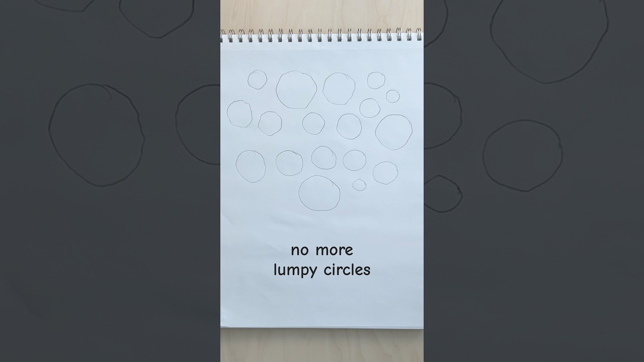 How to Draw Circles Freehand