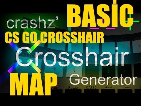 CSGO CROSSHAİR/MAP/GENERATOR/CRASHZ// CROSSHAİR HARİTASI