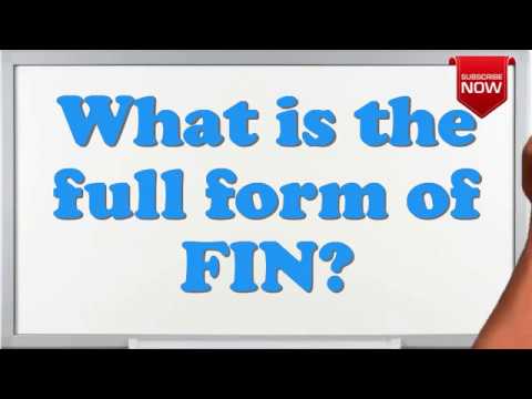 What is the full form of FIN?