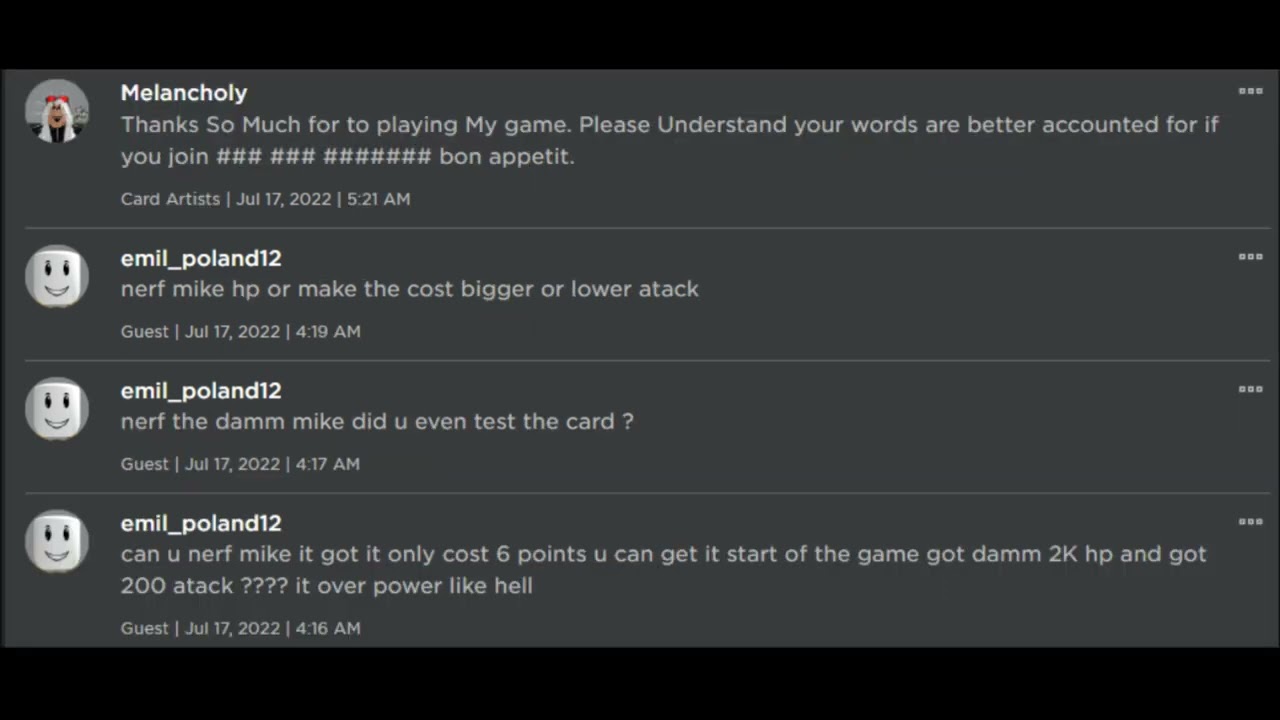 Blox Cards group wall shenanigans #1