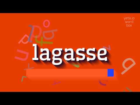 HOW TO PRONOUNCE LAGASSE? #lagasse