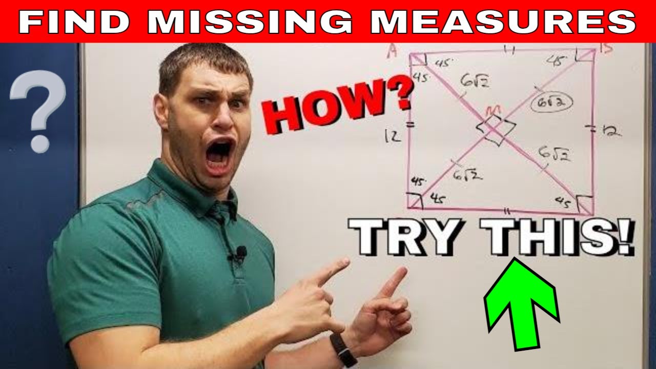 Missing Angles in Rectangles? try this!