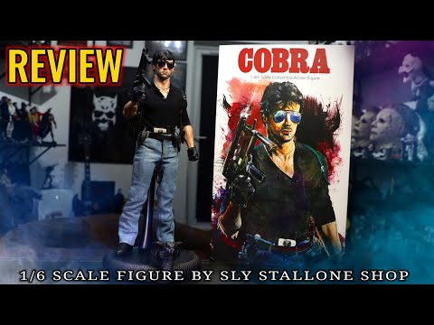 COBRA 1/6 FIGURE SLY STALLONE SHOP. UNBOXING AND REVIEW