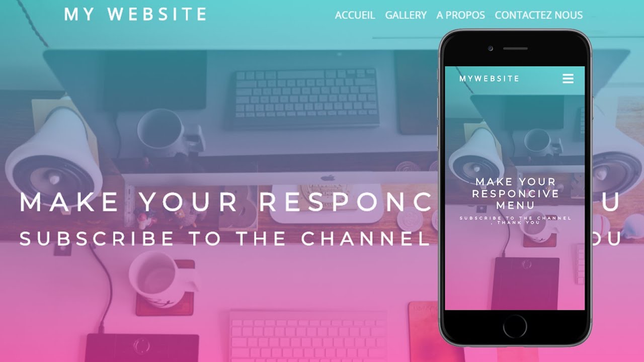 How to Make a Responsive Menu In JavaScript