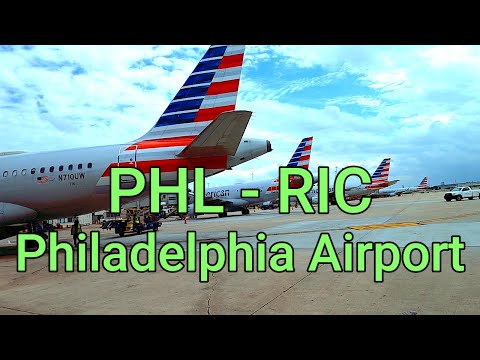 ✈️🇺🇸Flying from Philadelphia Airport to Richmond International Airport