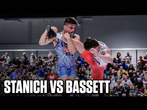 65kg Bo Bassett vs Luke Stanich | 2025 US Open U20 Semifinal
