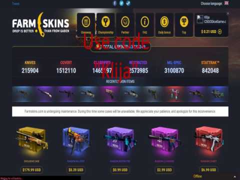 Farmskins promo code
