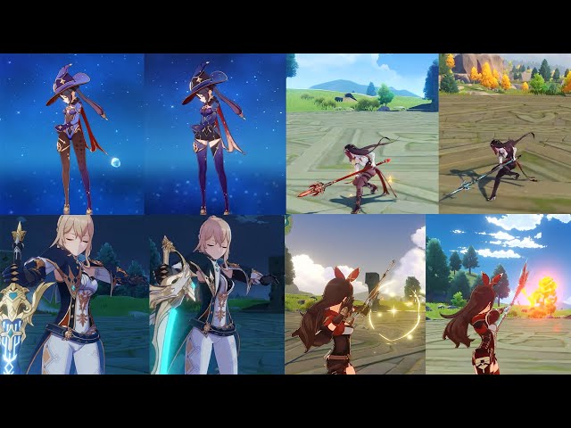 Genshin Impact officially releases alternative outfits for multiple ...