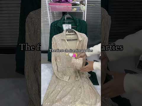 Sparkling Sequin Dresses: Perfect Party Outfits#sequindress #partyoutfit #sparkledress