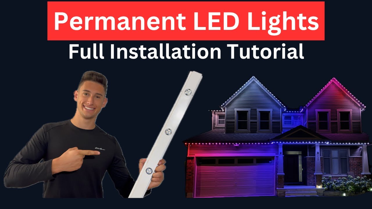 How to install Permanent LED Lighting - In-depth Tutorial