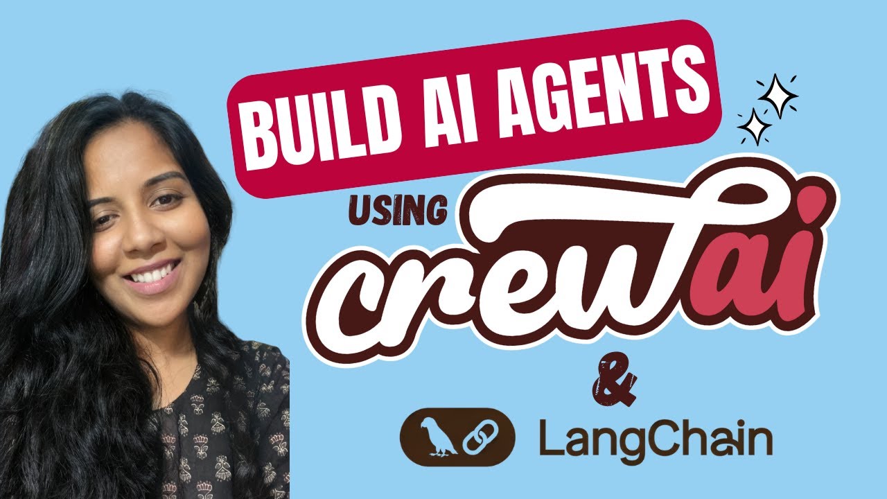 Build AI Agent Models using CrewAI and LangChain | Step-by-Step Tutorial