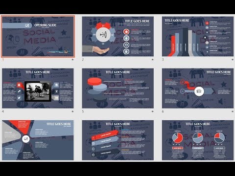 Free Social Media PowerPoint #131348