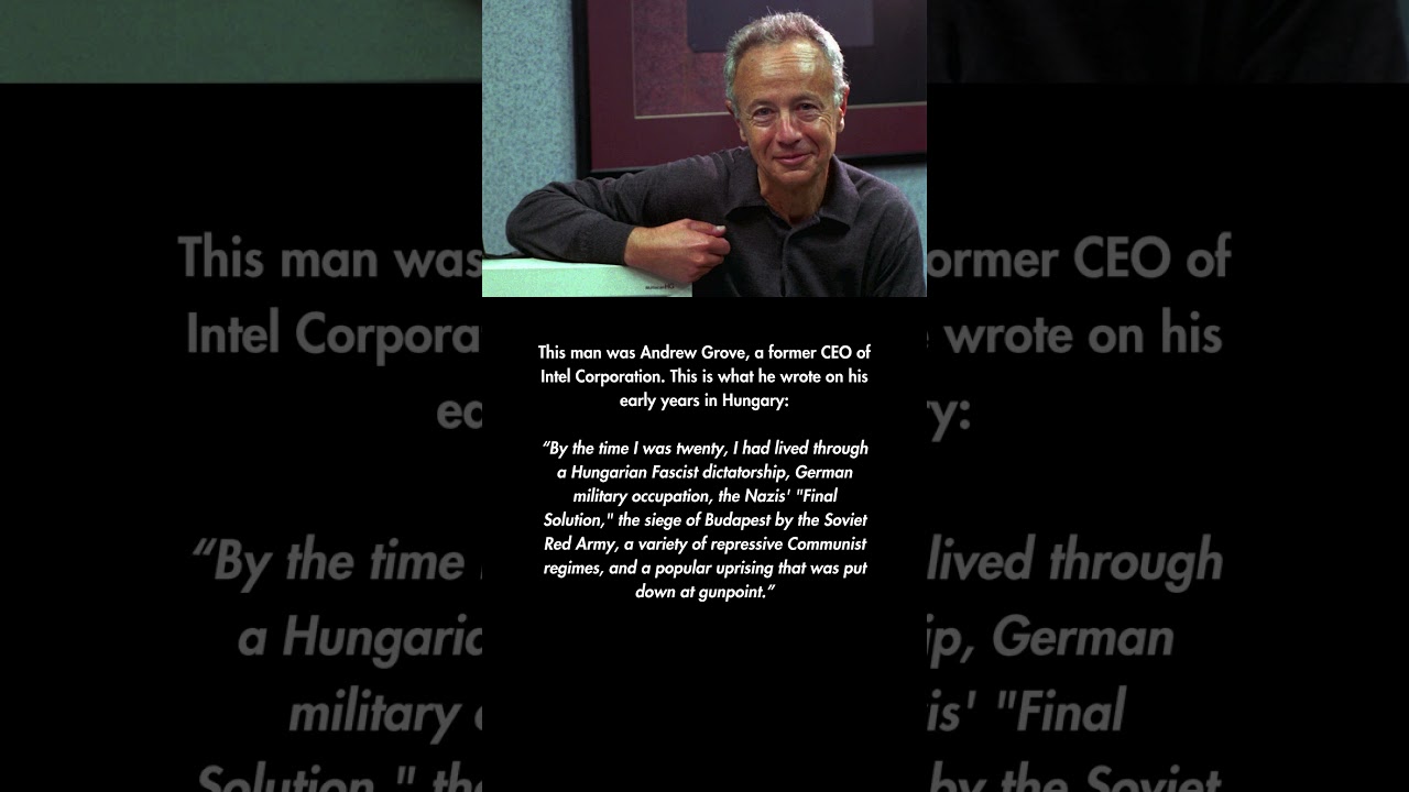 The shocking early life of a former Intel CEO