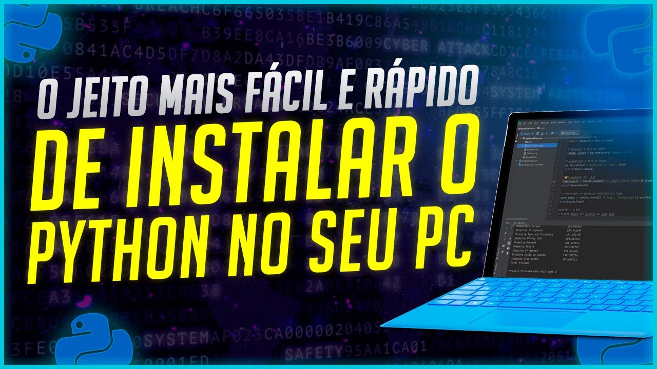 O jeito fácil e rápido de instalar o Python no seu computador