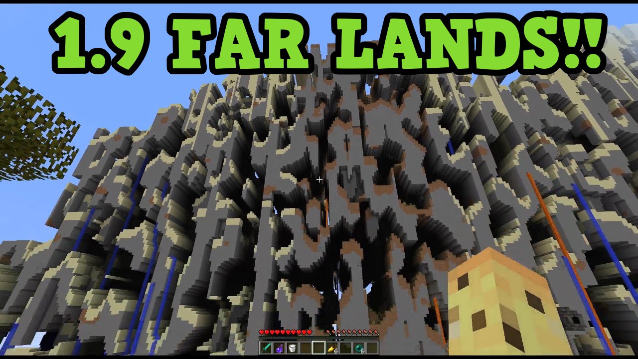 Minecraft 1.9 FAR LANDS Gameplay + Tutorial