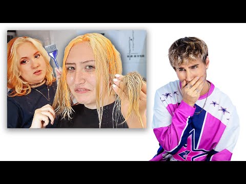 Hairdresser Reacts to Bleach Fails That Almost Ended Friendships