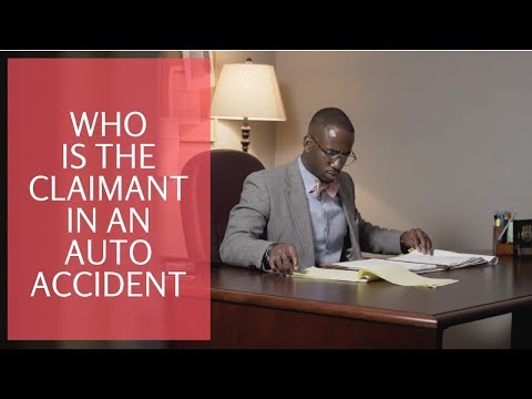 Who is the claimant in an auto accident? | Law Offices of Thomas E. Pyles