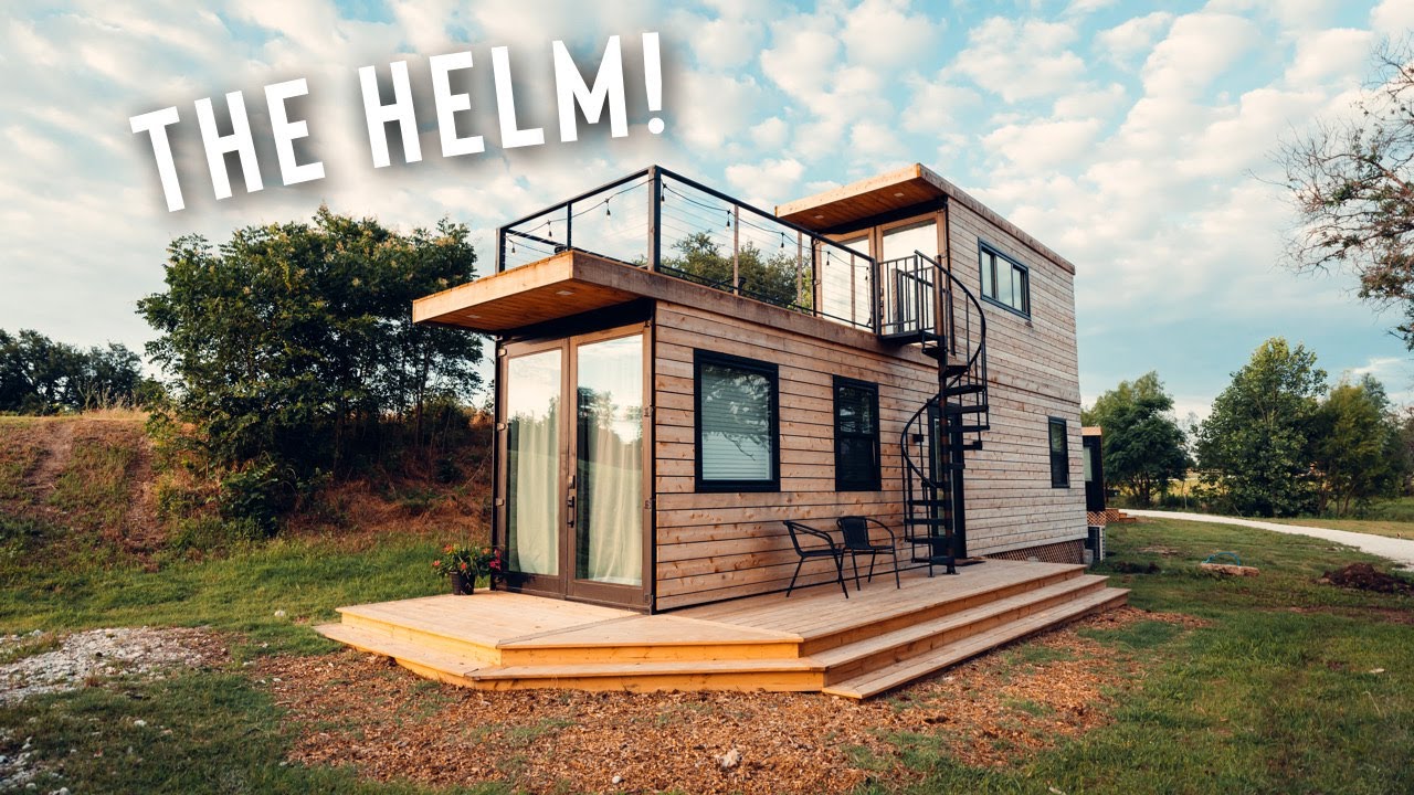 The Helm Is a Gorgeous, Two-Story Tiny House Made Out of Shipping ...