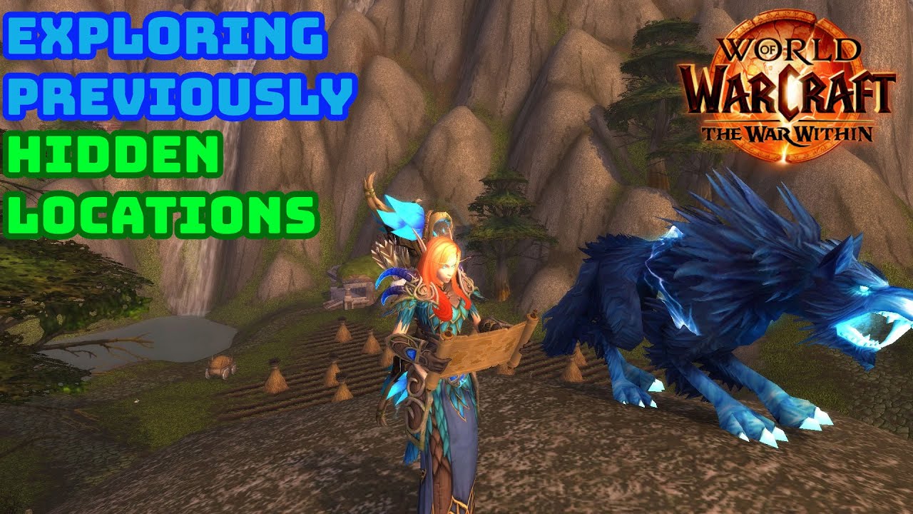 Exploring Previously Hidden Locations in World of Warcraft