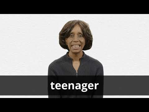 TEENAGER 释义 | 柯林斯英语词典