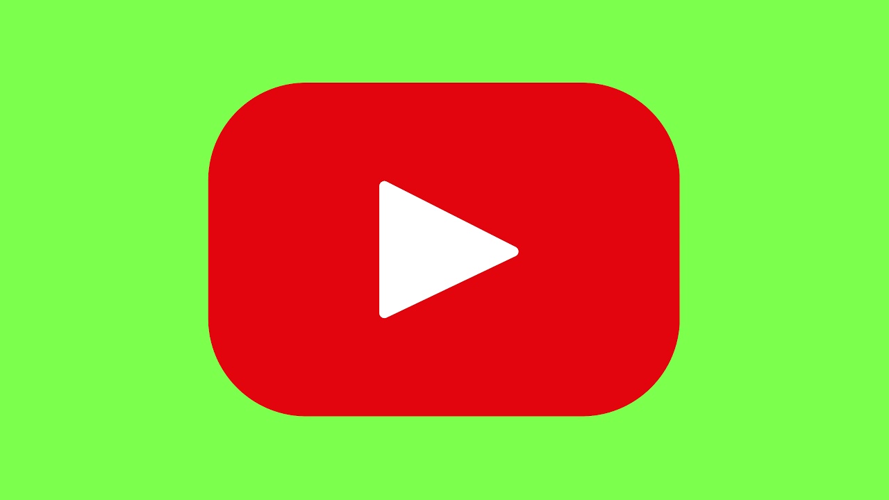 Youtube Logo - Icon Animated | Green Screen | Free Download | 4K 60 FPS!