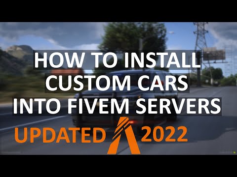 How to install custom cars into a Fivem Server | Updated 2024 Tutorial | Real Police car mods
