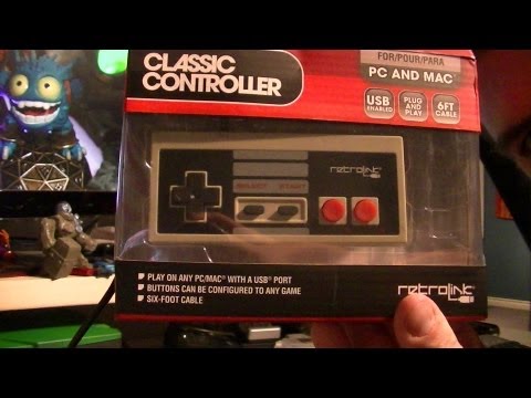 Nintendo Retrolink USB Super SNES Classic Controller ClearCut ...