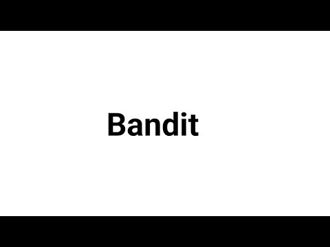 Bandit Meaning || Bandit