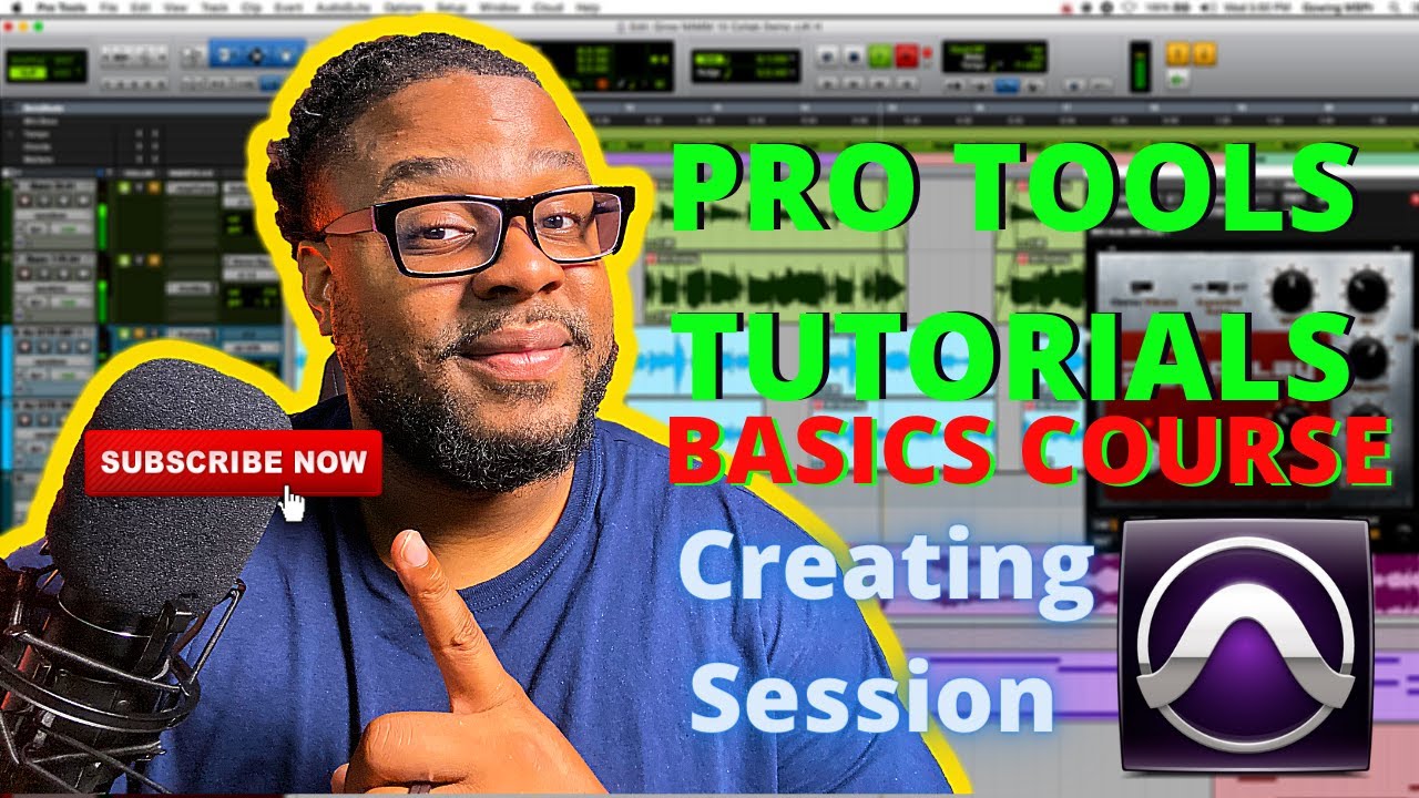 First time using Pro tools: Creating Session templates from scratch