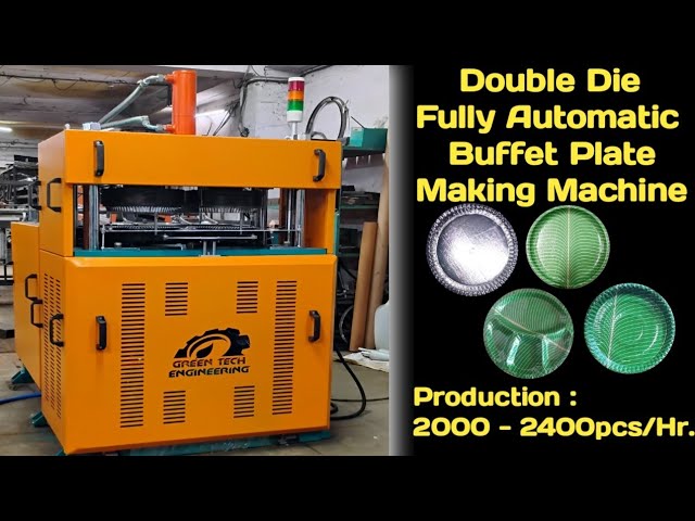 Fully Automatic Thali Making Machine - Fully Automatic Buffet Plate Making Machine GT-P24 ...