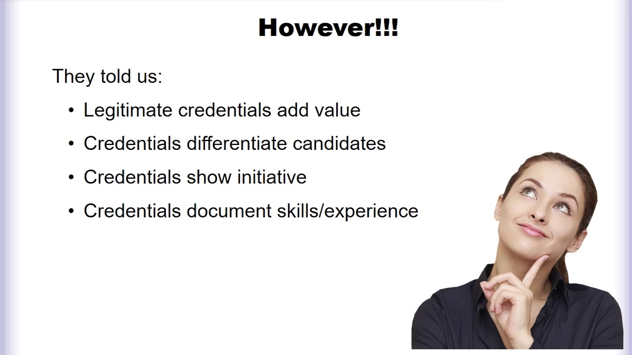Why Certification? The A*S*K Exams