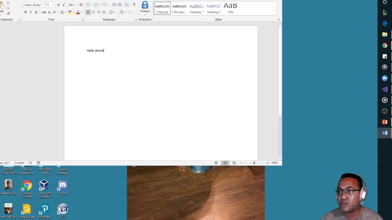 Unit 1 Module 1: Creating Documents with Word 2016