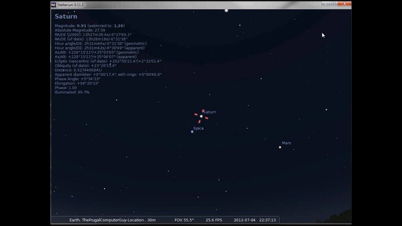 Stellarium (1) -- Part 1