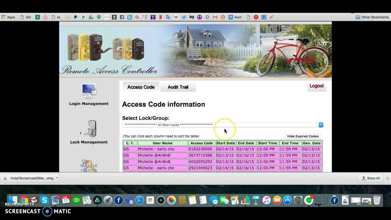 Creat Key Codes for Olivia Beach Camp Cabins