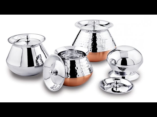 Stainless Steel Handi Set - STEEL 3 PC APPLE HANDI SET WITH BOX (PLAIN ...