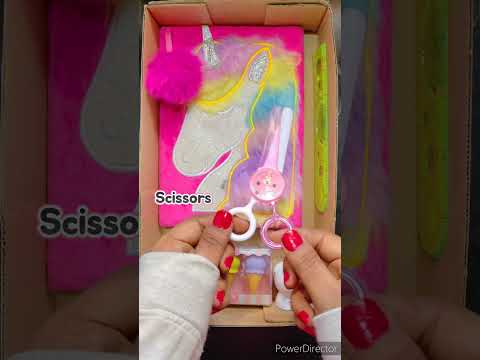 Unicorn Stationery Kit 🦄 #schoolsupplies #artsupplies