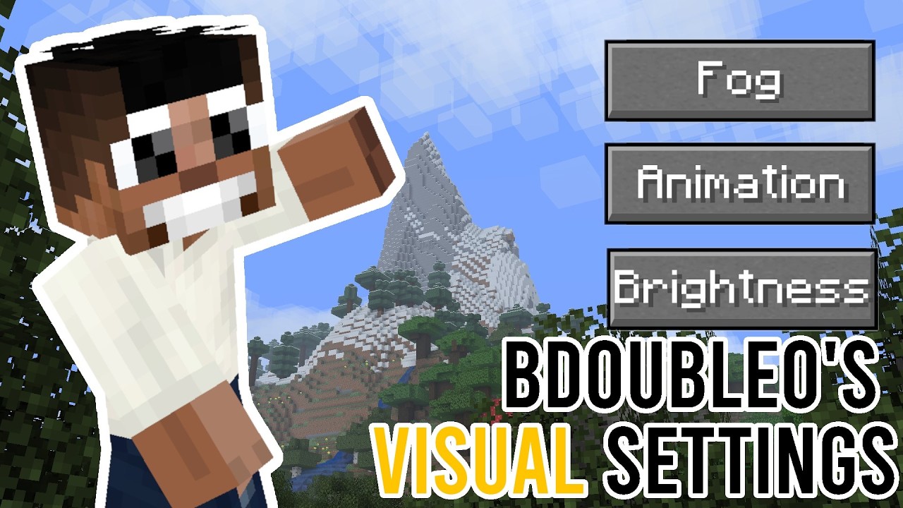 How to make your Minecraft look like Bdoubleo's Game