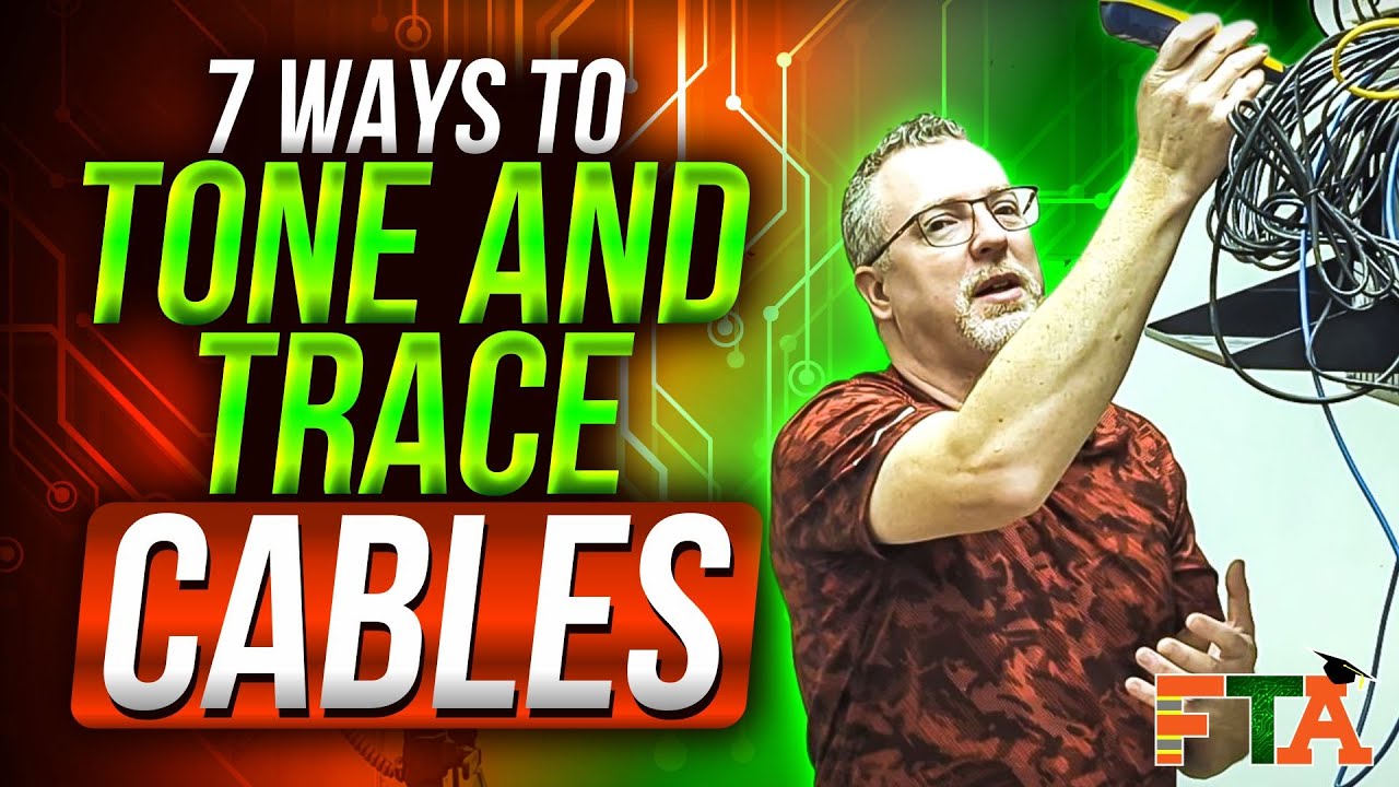 7 Ways to Tone & Trace Cables | How to Use a Tone Probe Set to Trace Network & Phone Cable