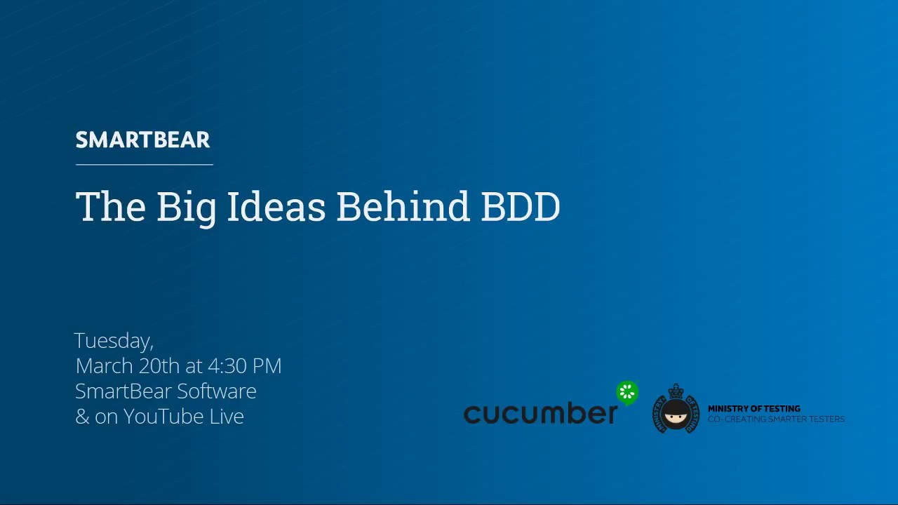 Understanding the Big Ideas Behind Behavior Driven Development (BDD ...