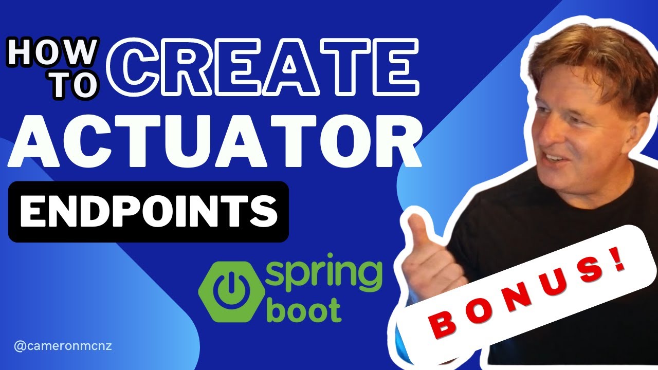 Create a Custom Spring Boot Actuator Endpoint Tutorial